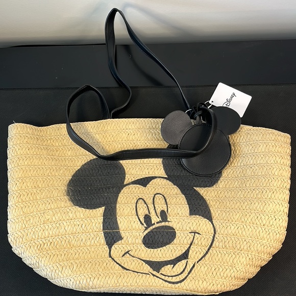 Disney | Bags | Disney Mickey Mouse Beach Tote Bag | Poshmark